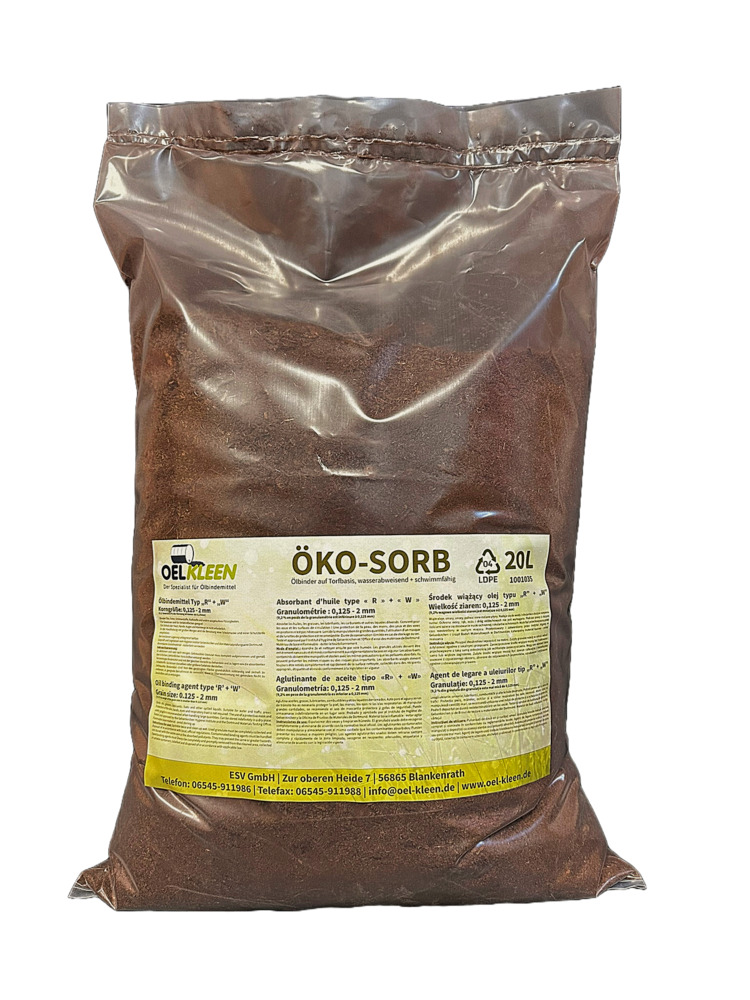 Oel-Kleen Öko-Sorb oil absorbent granules, natural fibres, non-abrasive ...